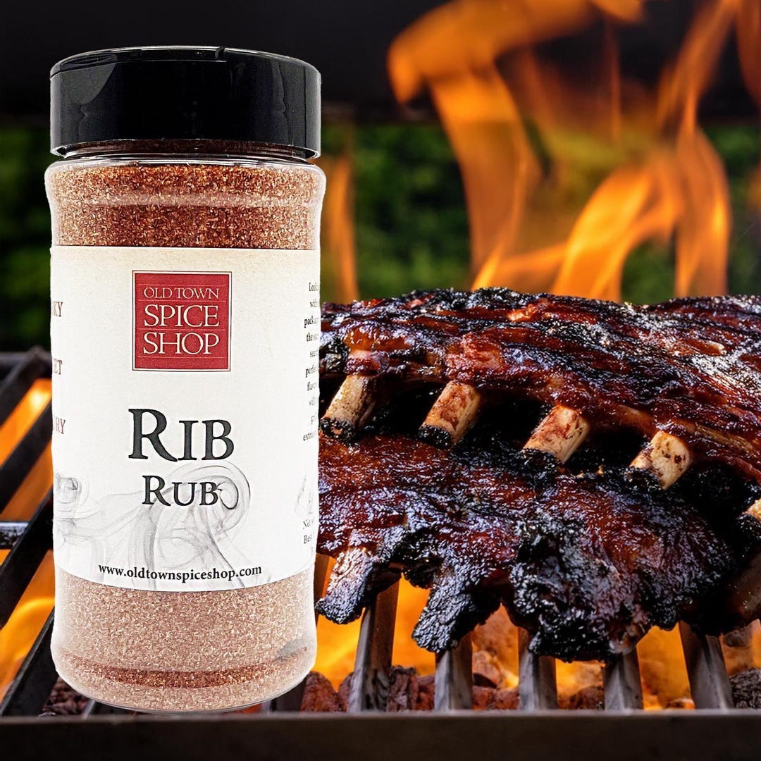 BBQ Rib Rub Seasoning – Savory & Spicy Dry Rub for Grilling - Etsy