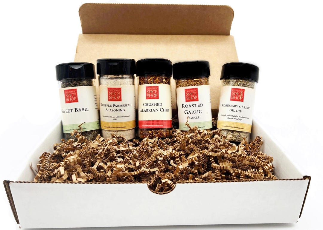 Flavors of Italy Gift Box - Gourmet Italian Spices and Seasonings ...