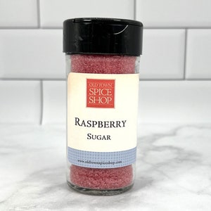 Raspberry Sugar, Gift for Mom, Flavored Sugar, Hostess Gift, Baking ...