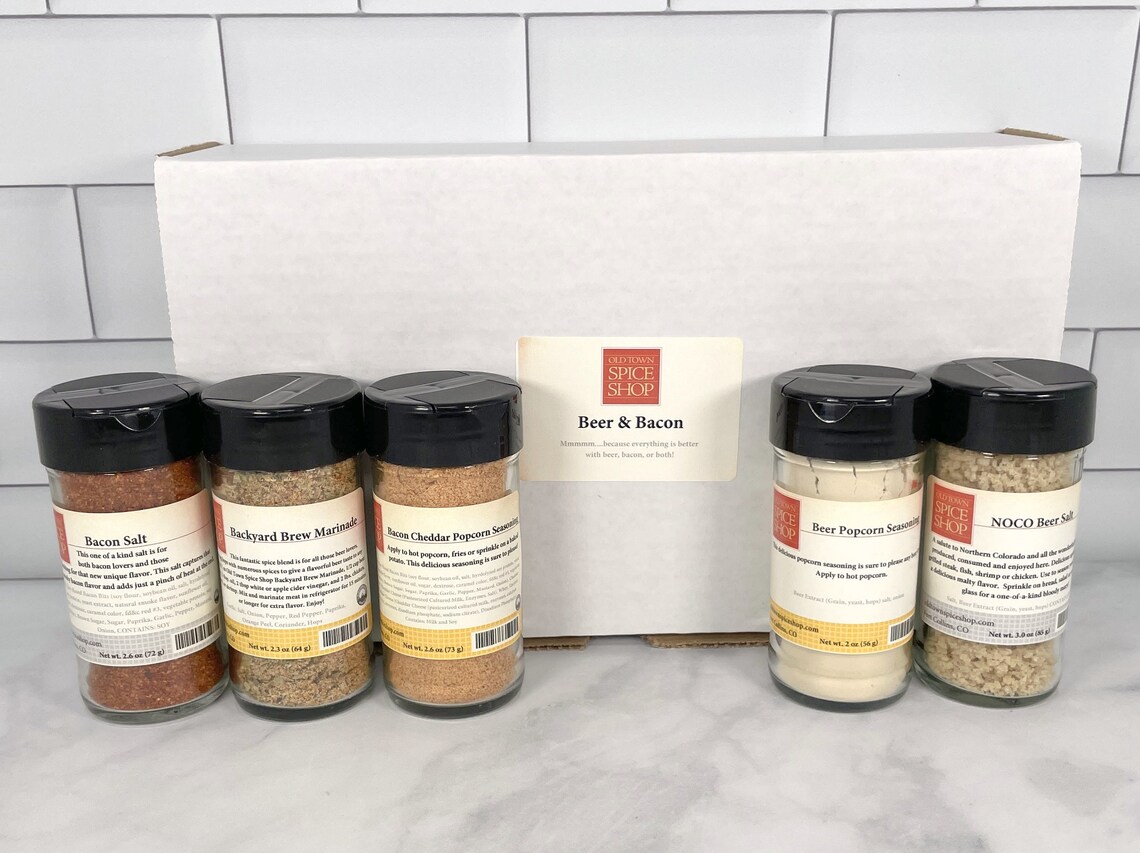 Beer & Bacon Gift Box Gift for Beer Lover Bacon Lover - Etsy