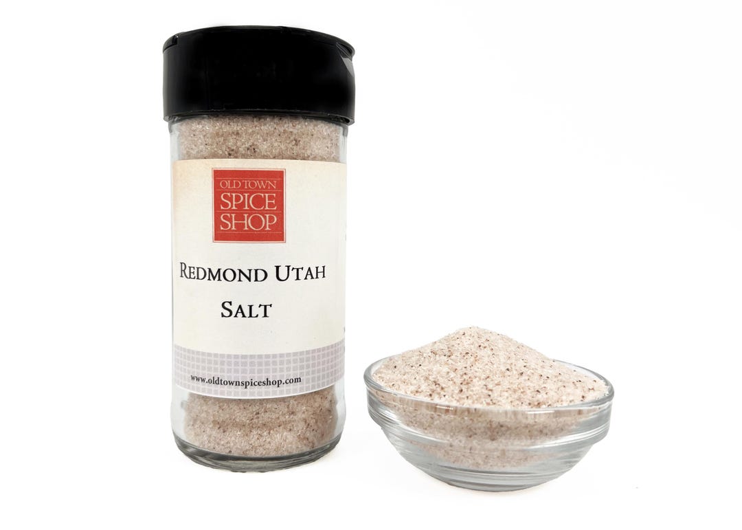 Redmond Utah Salt: Gourmet Finishing Salt, Rich in Trace Minerals - Etsy