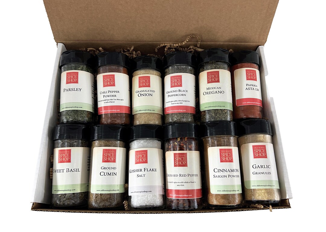 Essential Spices Gift Box: Home Chef, Gourmet Cooking Set - Etsy