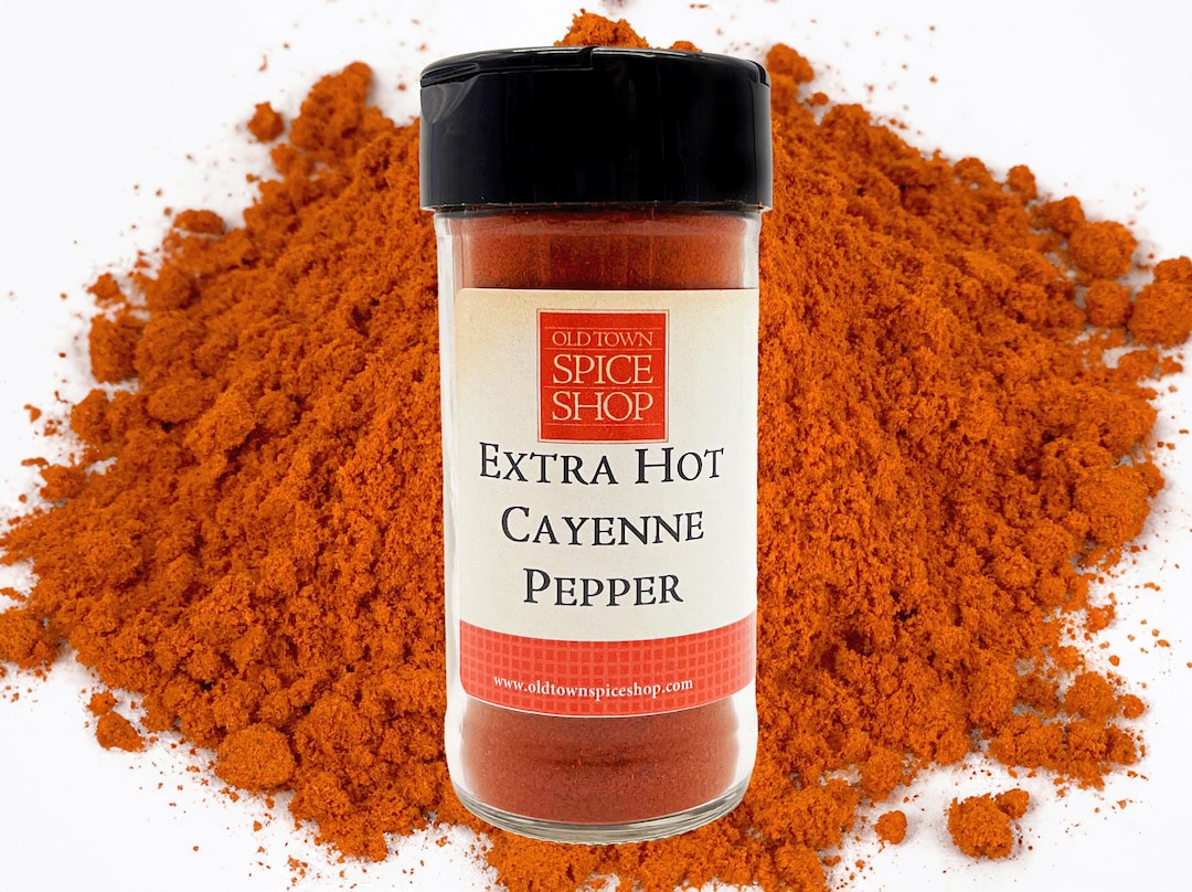 Extra Hot Cayenne Pepper Powder: Gourmet Chile Spice - Etsy