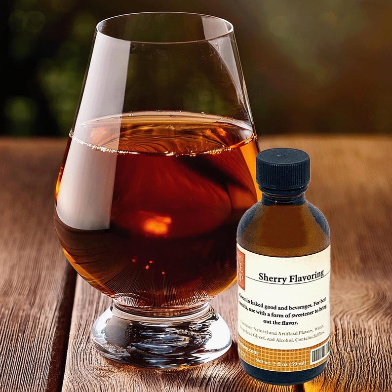 Sherry Flavoring, Baking Extracts, Gift for Baker - Etsy
