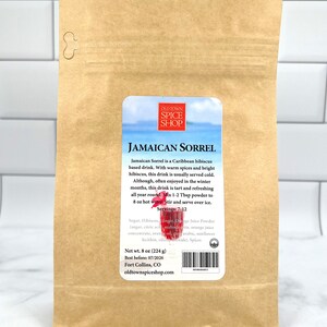 Jamaican Sorrel, Gourmet Drink Mix, Caribbean Hibiscus Drink, Stocking ...