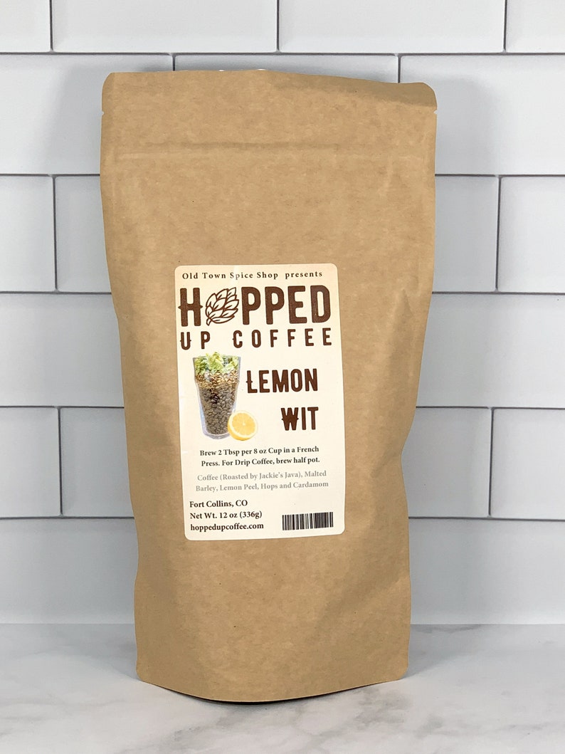 Hopped Up Coffee Lemon Wit Beer Coffee Specialty Coffee | Etsy