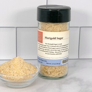 Marigold Sugar Marigold Infused Sugar Great for Baking Gift - Etsy