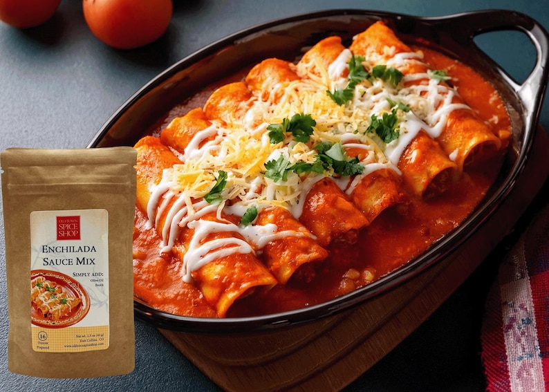 Enchilada Sauce Mix, Mexican Food, Specialty Spices, Foodie Gift - Etsy