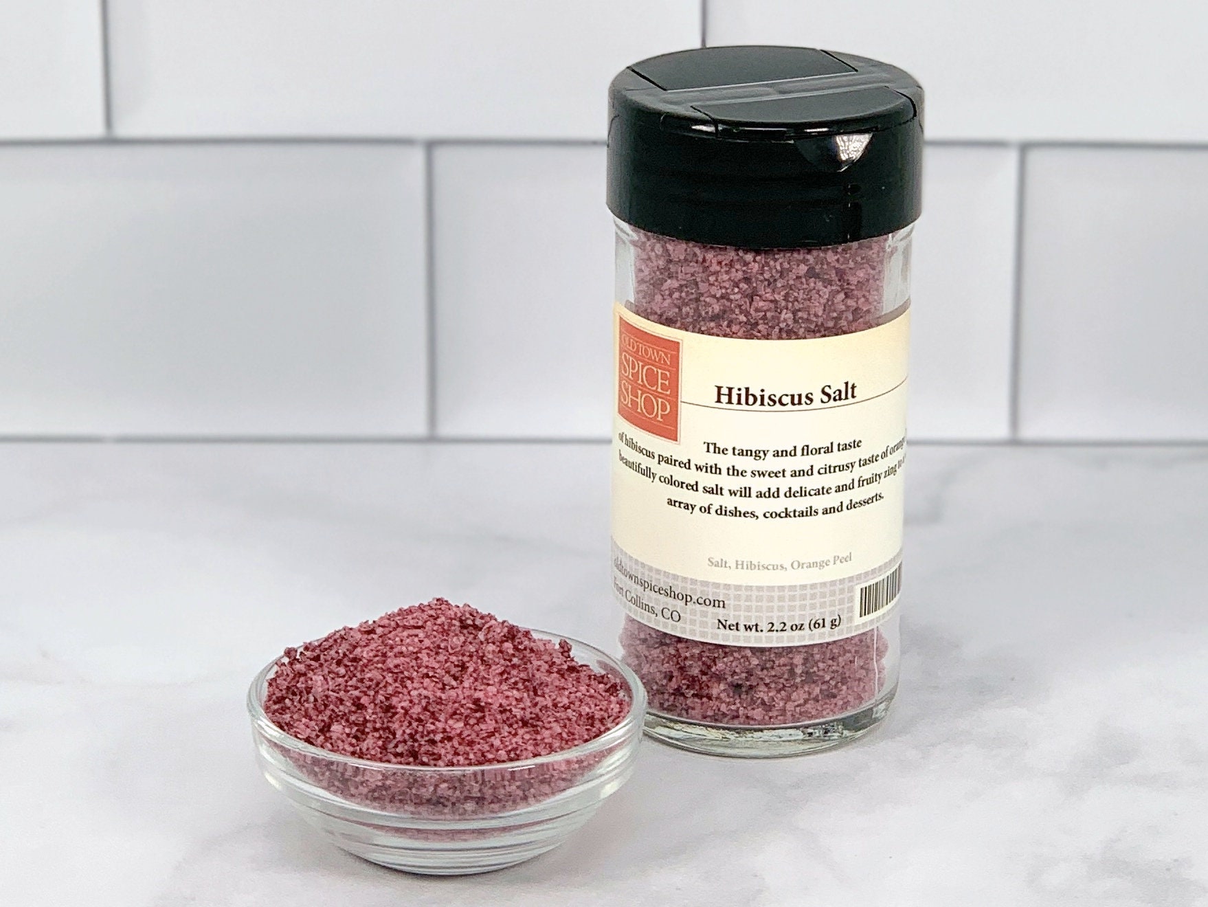 Hibiscus Salt Gourmet Flavored Salt Foodie Gift Grill - Etsy