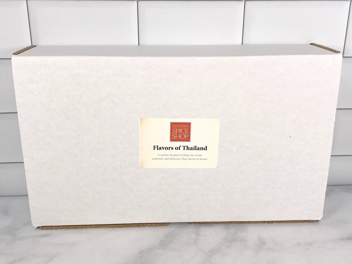 Flavors of Thailand Gift Box Gourmet Thai Spices Gift for - Etsy