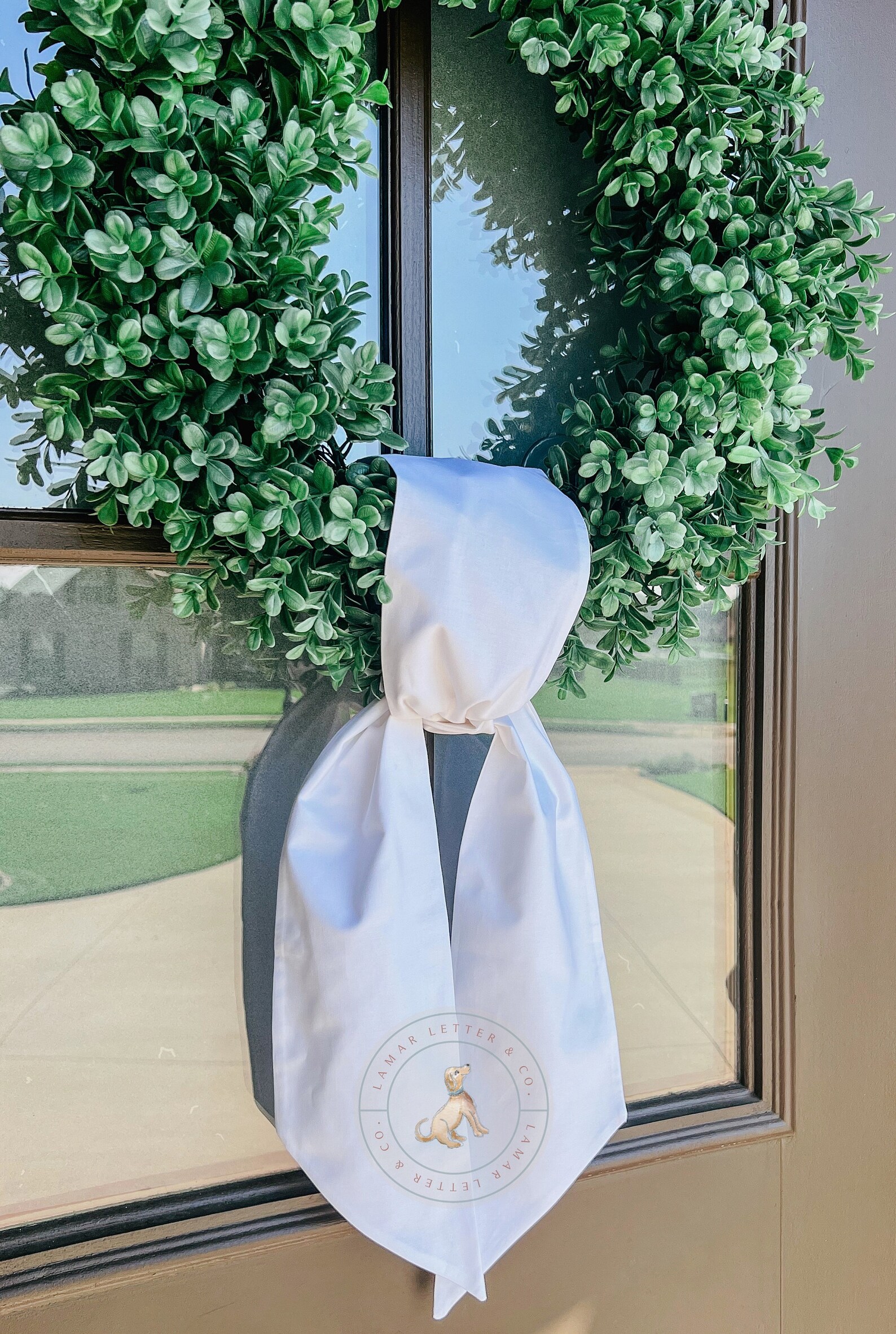 Custom Wreath Sash | Wreath Sash | Game Day Wreath Sash | College ...