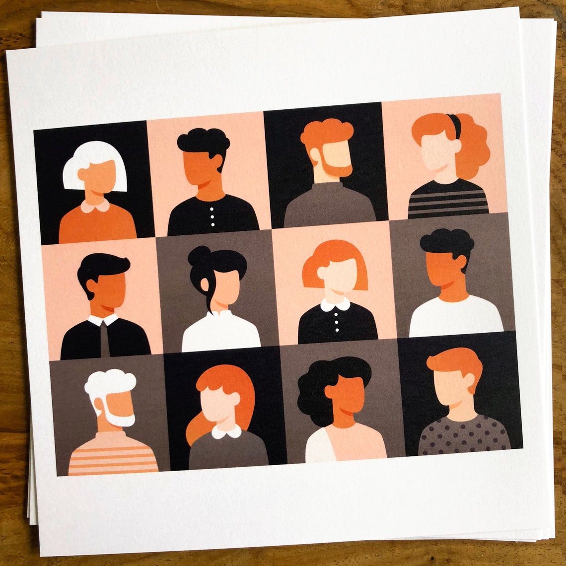 People print on Card Stock - Etsy