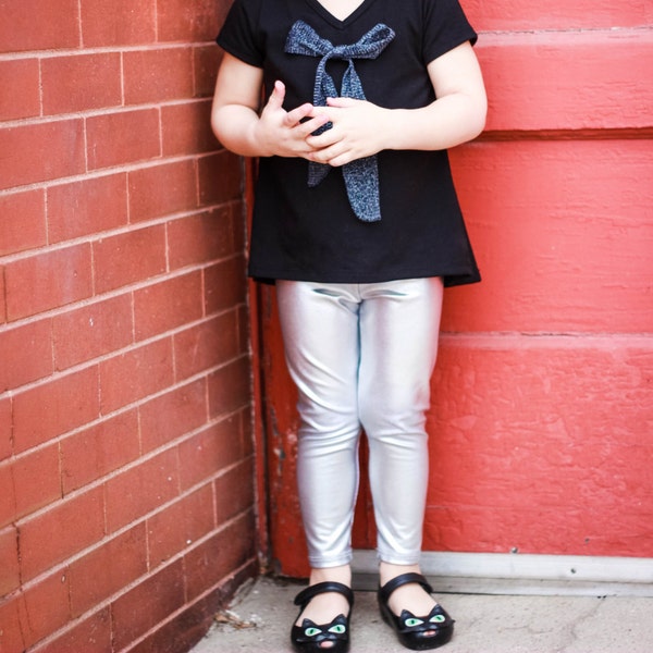 Silver Leggings - Etsy