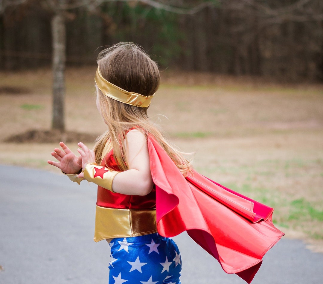 Cape Only Costume Metallic Red - Etsy