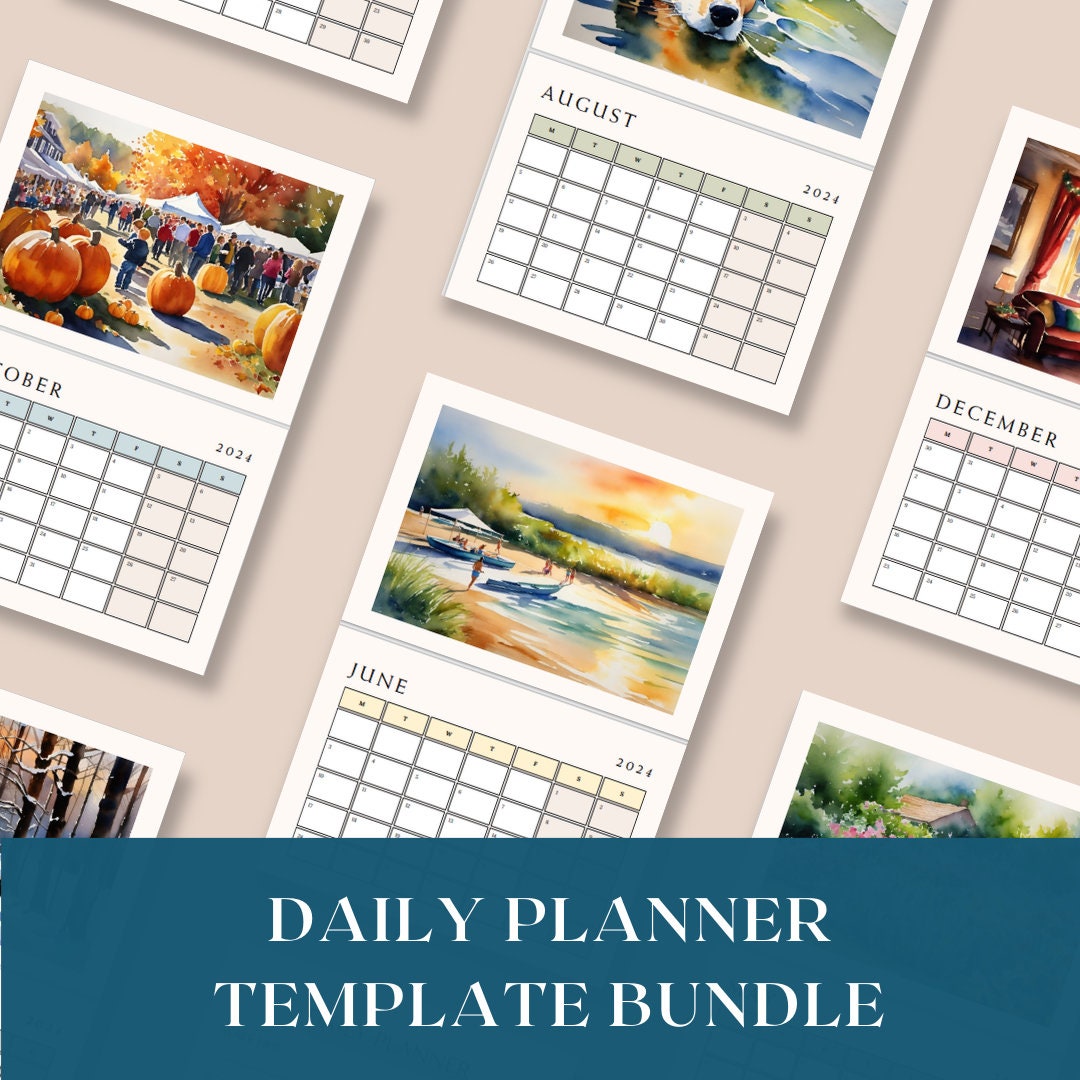 Editable 2024 Monthly Calendar, Back to School, Teacher Calendar, Fill ...