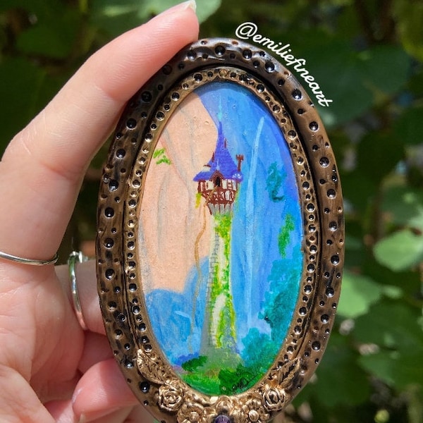 Rapunzel Painting - Etsy
