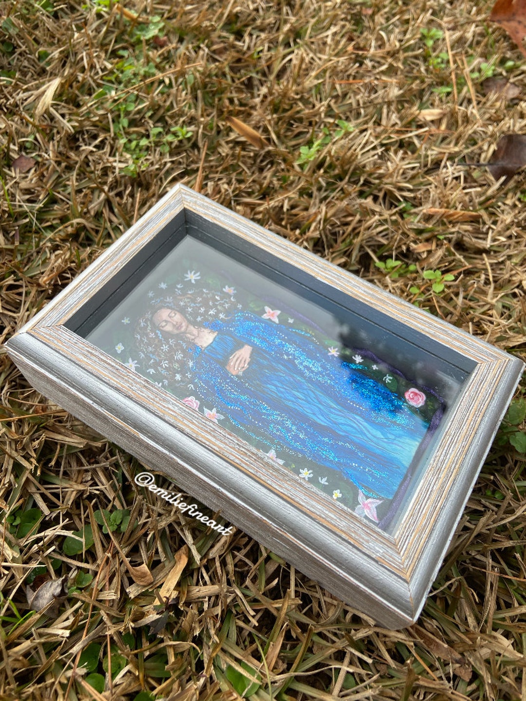 Artisan Multi Media Framed Shadow Box Darth Vader Star Wars Acrylic ...