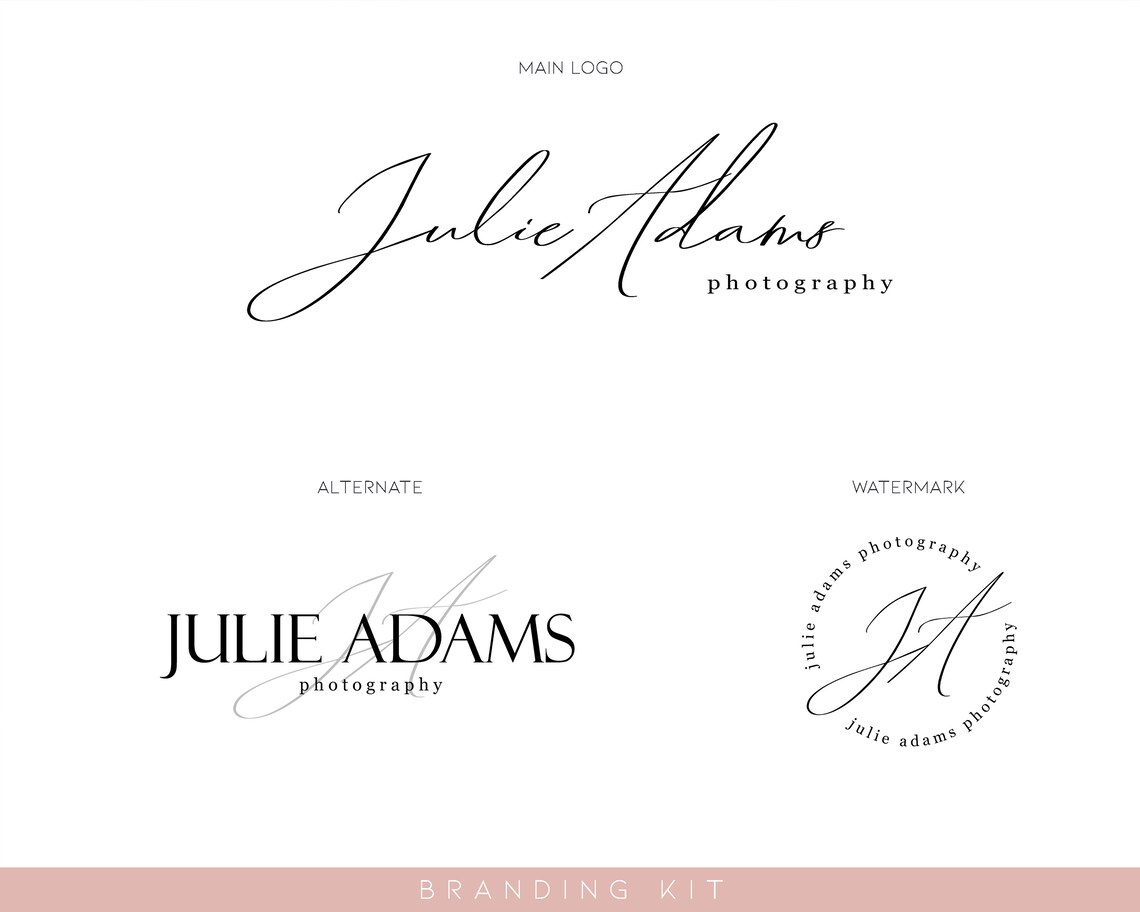 Logo Watermark Branding Kit Package Design No. 102 Premade - Etsy Canada