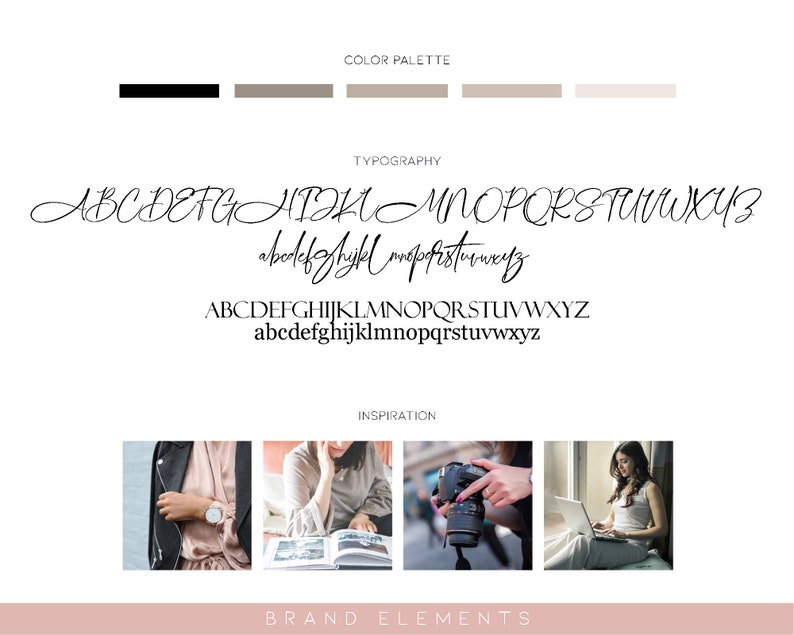 Logo Watermark Branding Kit Package Design No. 191 Premade - Etsy