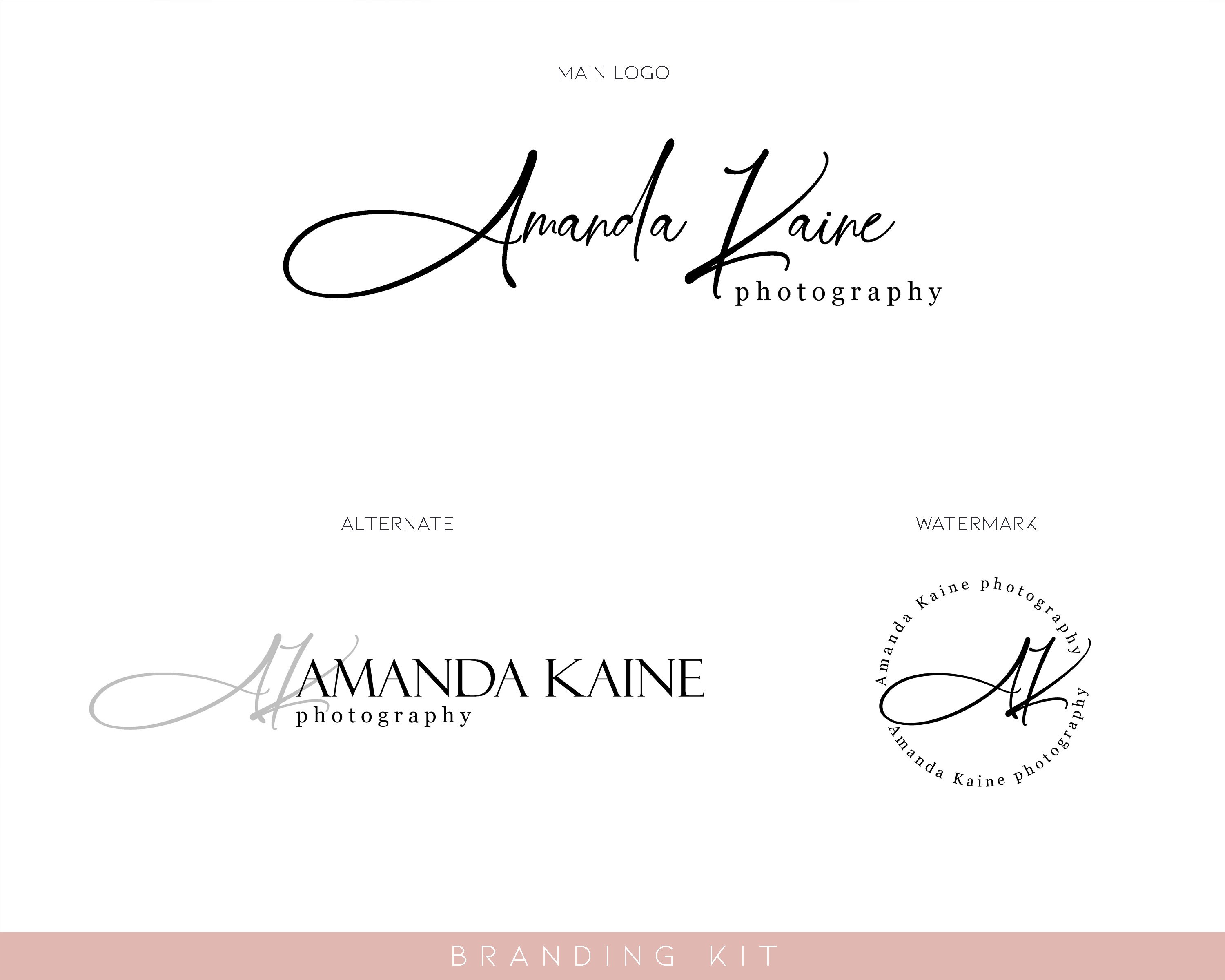 Logo Watermark Branding Kit Package design no. 191 Premade | Etsy