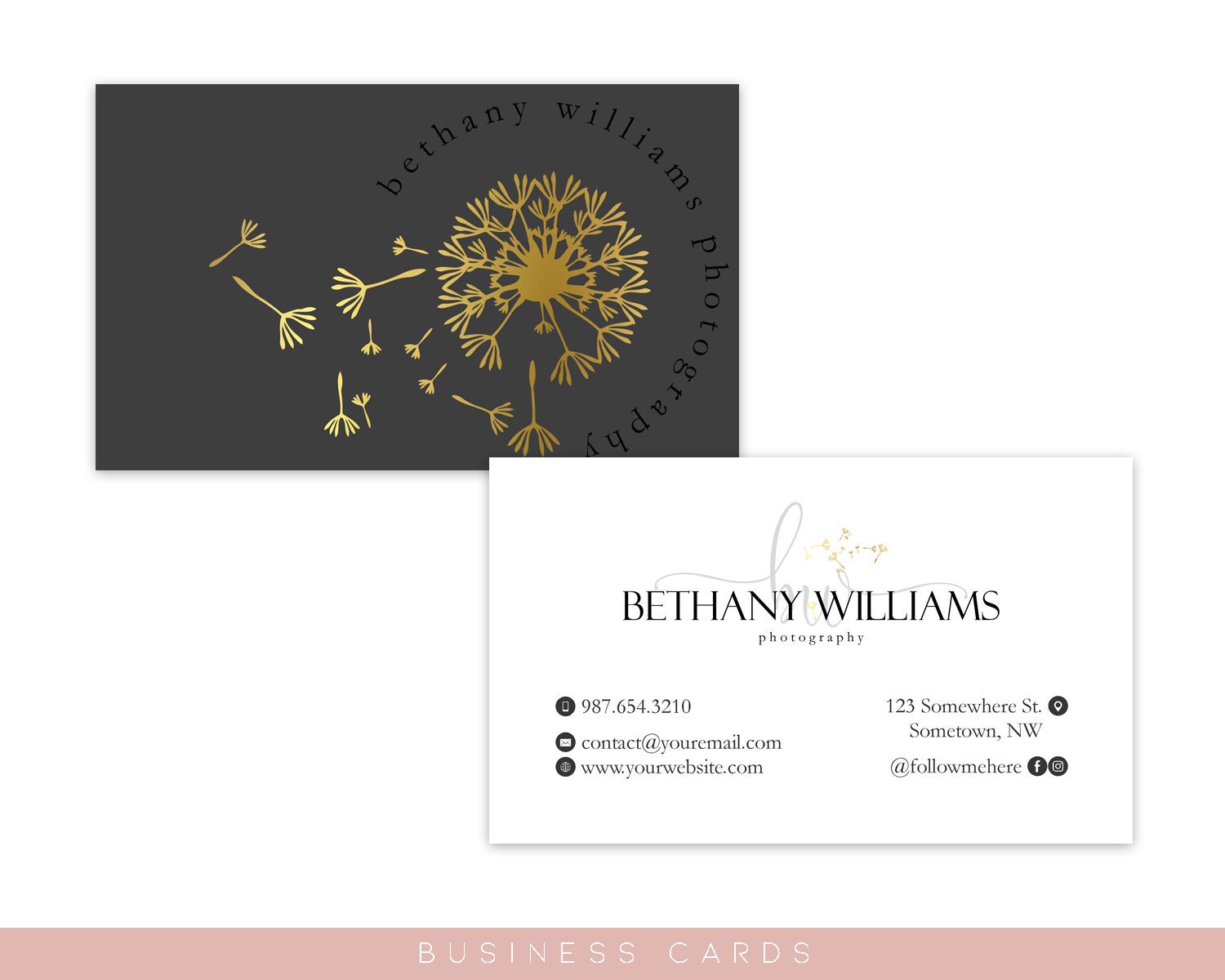 Premade Logo Watermark Branding Design No. 139 Photography | Etsy