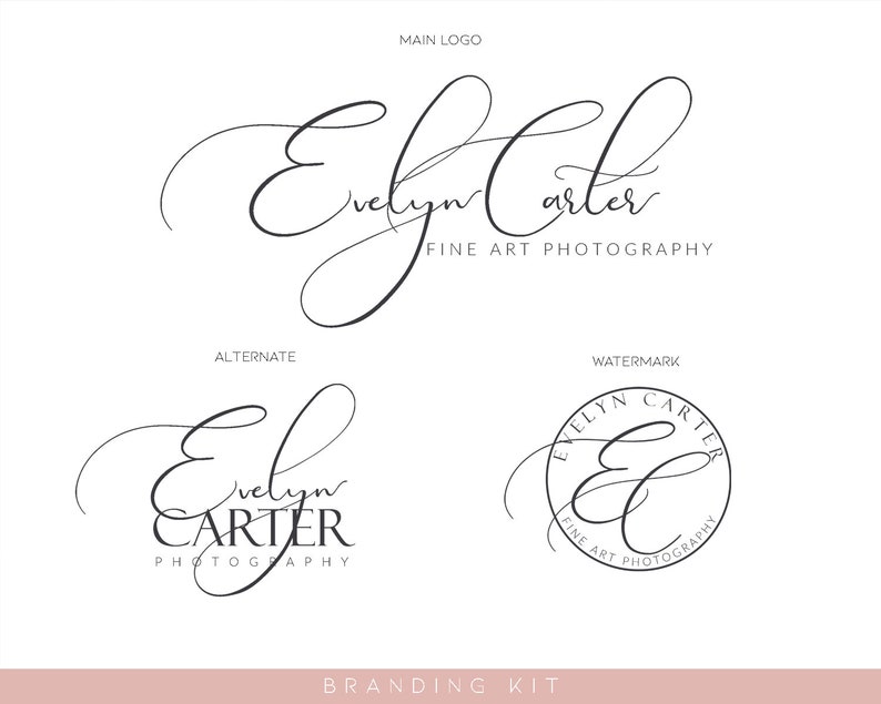 Logo Watermark Branding Kit Package design no. 156 Premade | Etsy