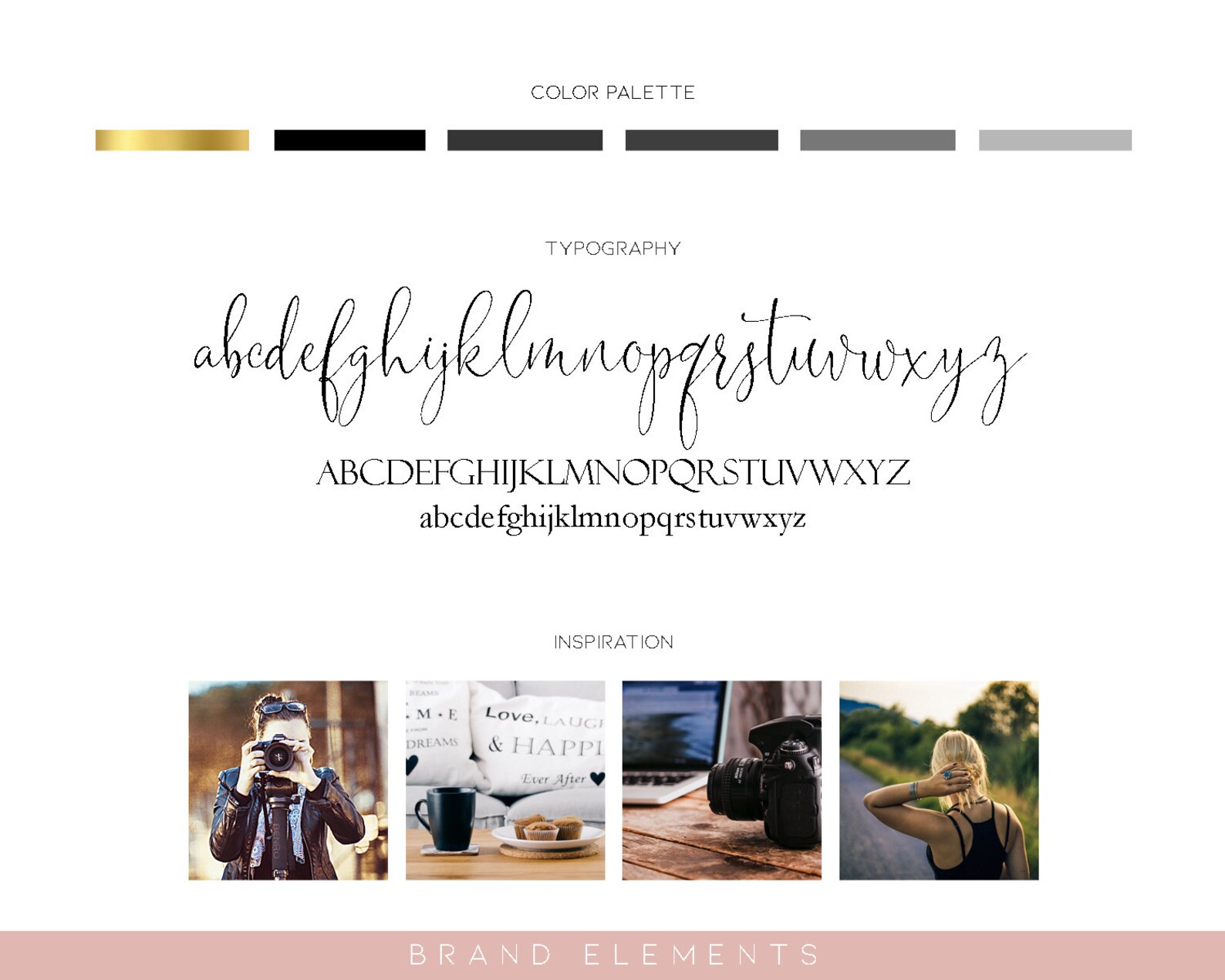 Premade Logo Watermark Branding Design No. 139 Photography | Etsy