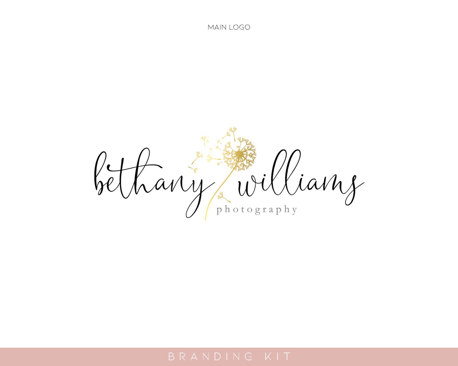Premade Logo Watermark Branding Design No. 139 Photography | Etsy