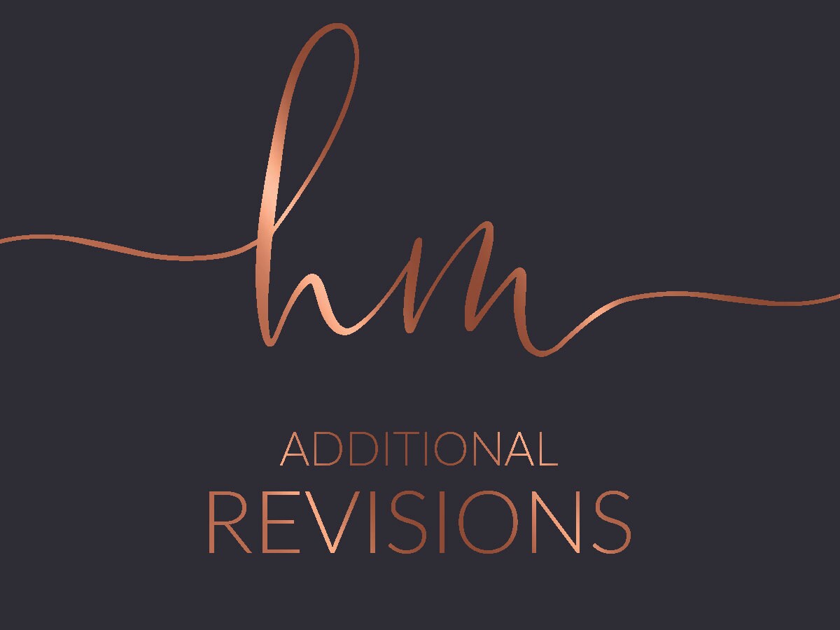 Premade Logo Extra Revision Add On Design & Templates Stationery etna ...