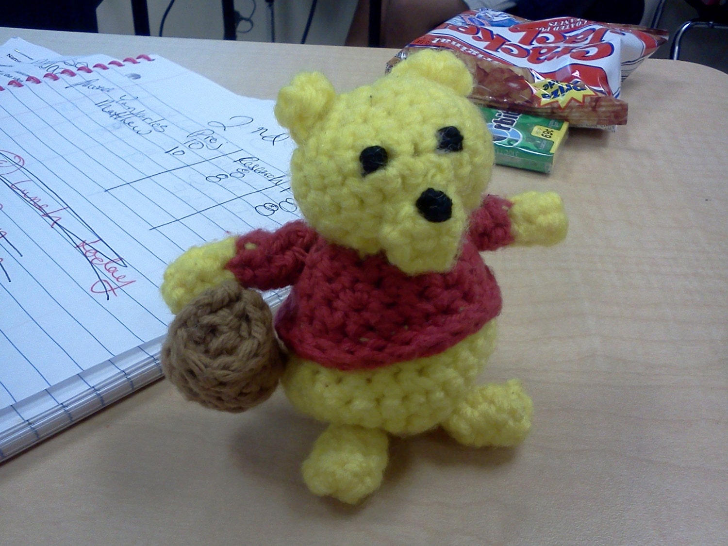 Mini Winnie the Pooh W/ Hunny Pot - Etsy