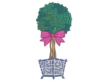 Topiary Embroidery - Etsy