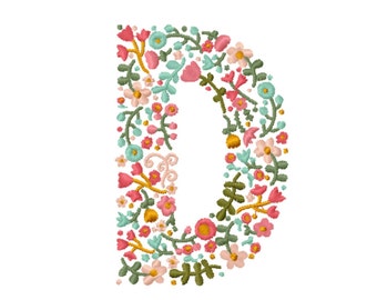 Letter D Monogram - Etsy