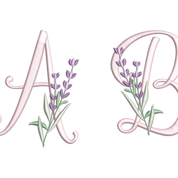 Lavender Embroidery - Etsy