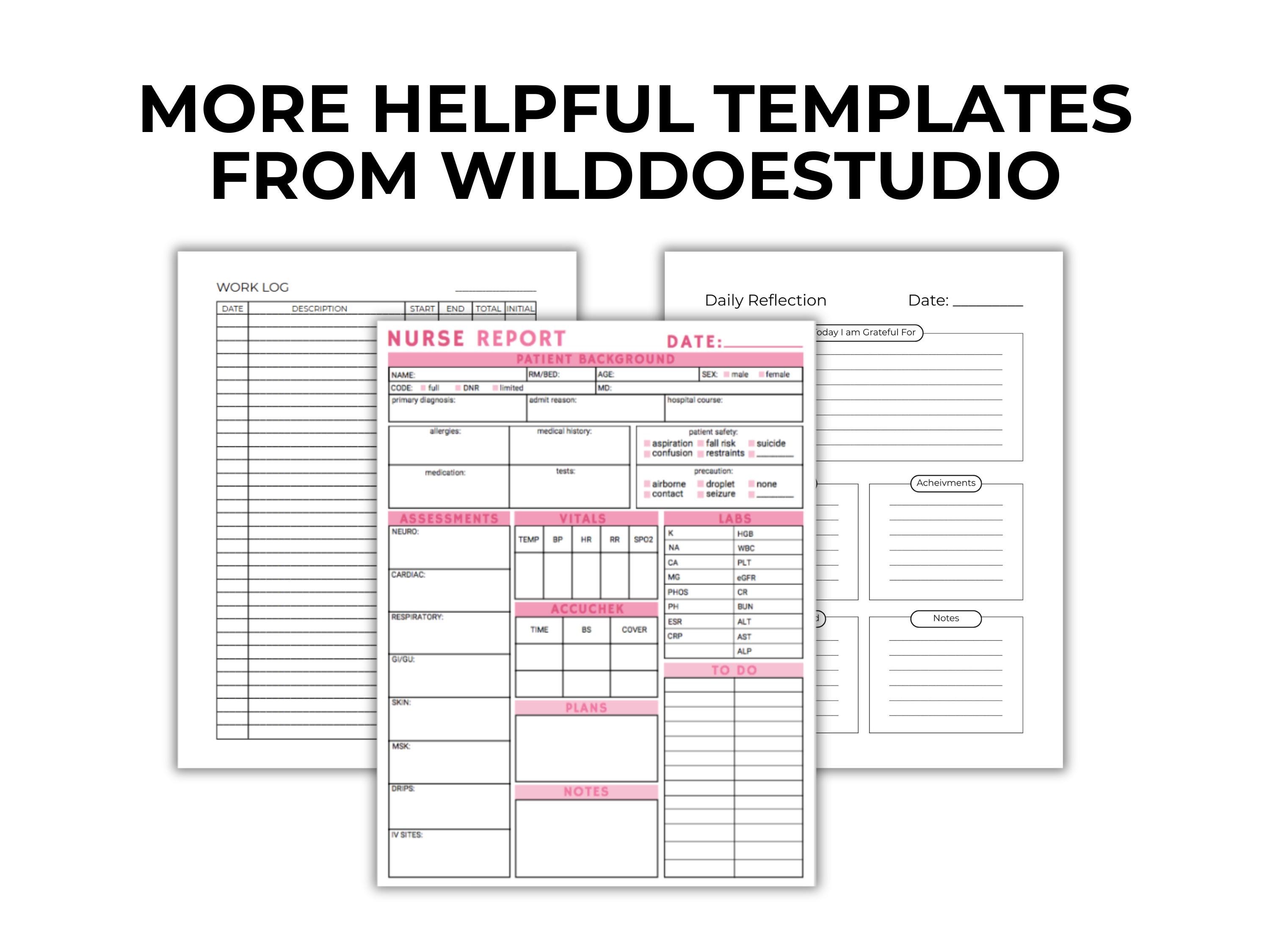 Printable ADHD Brain Dump Sheet | Adult ADHD Planner | Daily to Do List ...