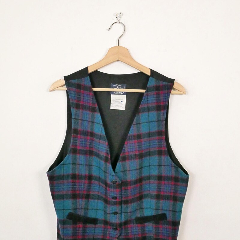 80s Vest - Etsy