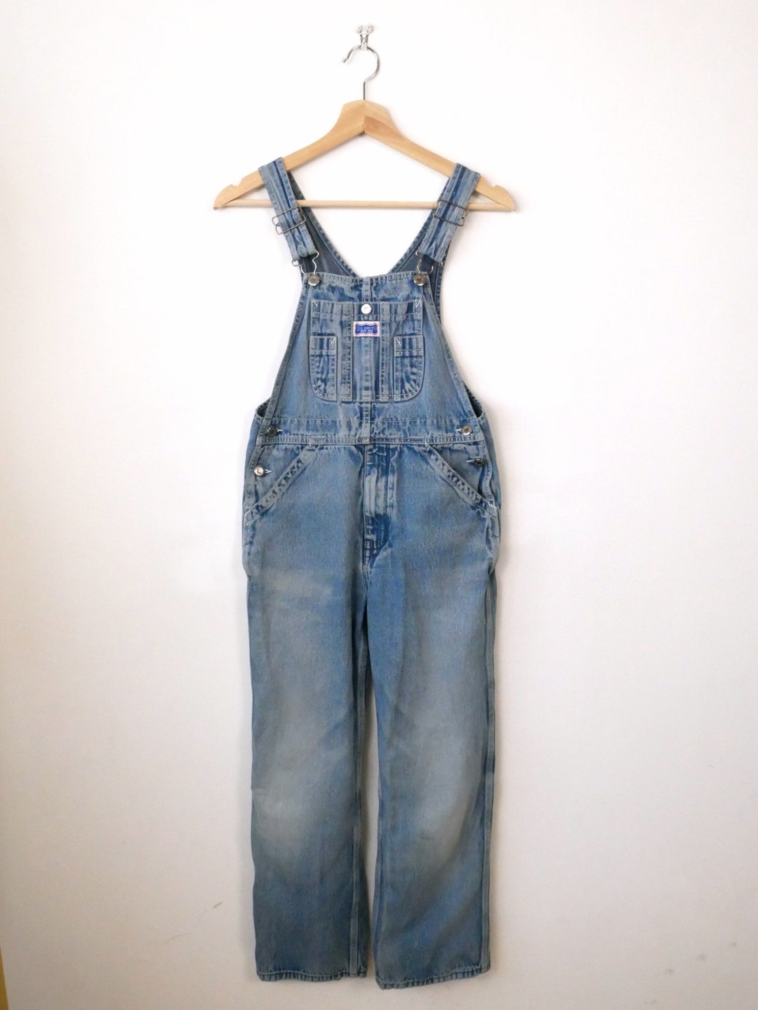Vintage Big Smith Denim Overalls/dungarees Full Length Jean Overalls ...