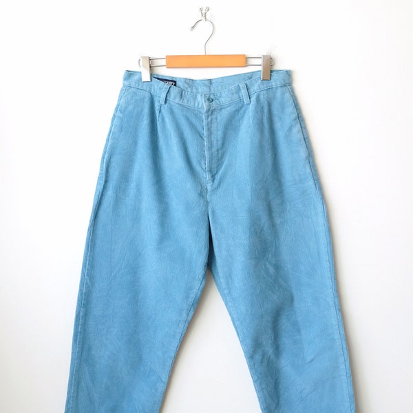 Blue Corduroy Pants - Etsy