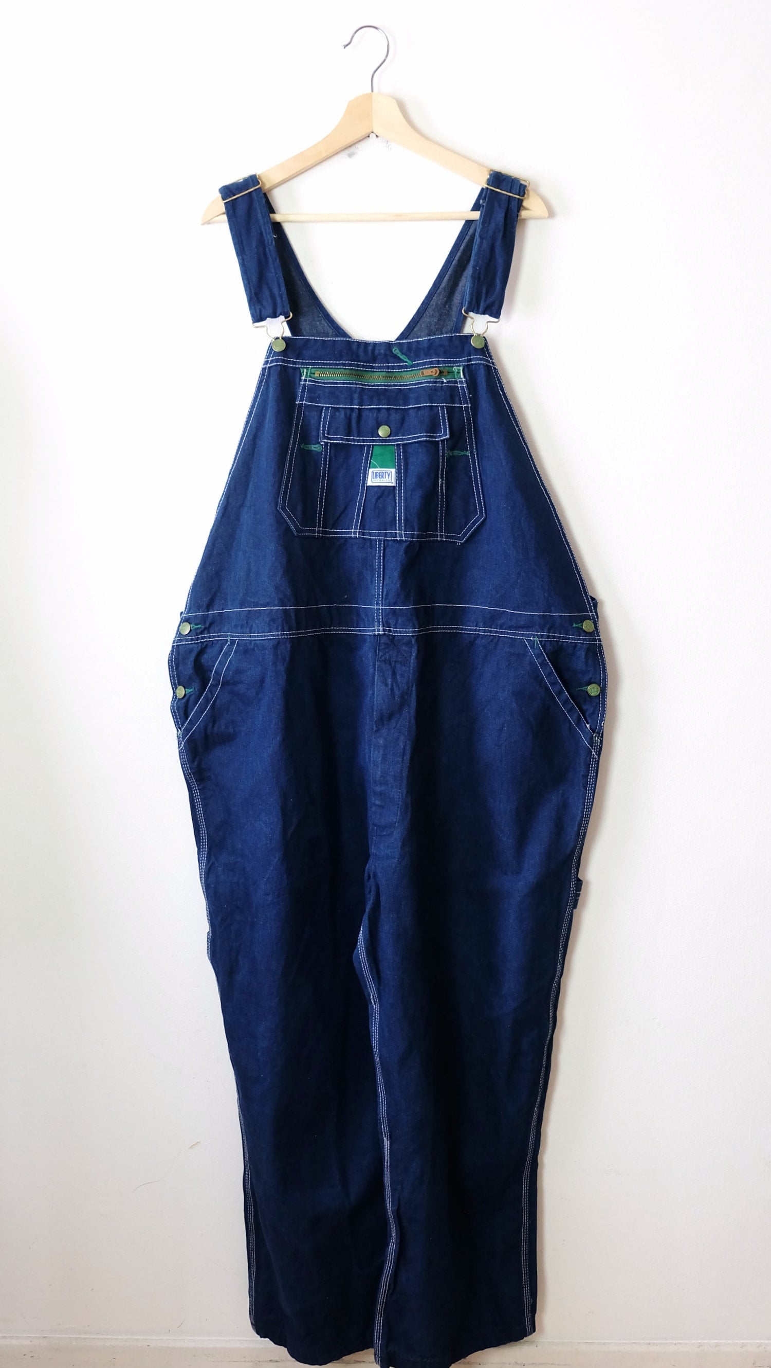 Liberty Men's Full Length Overalls/jean Overalls/w48 - Etsy