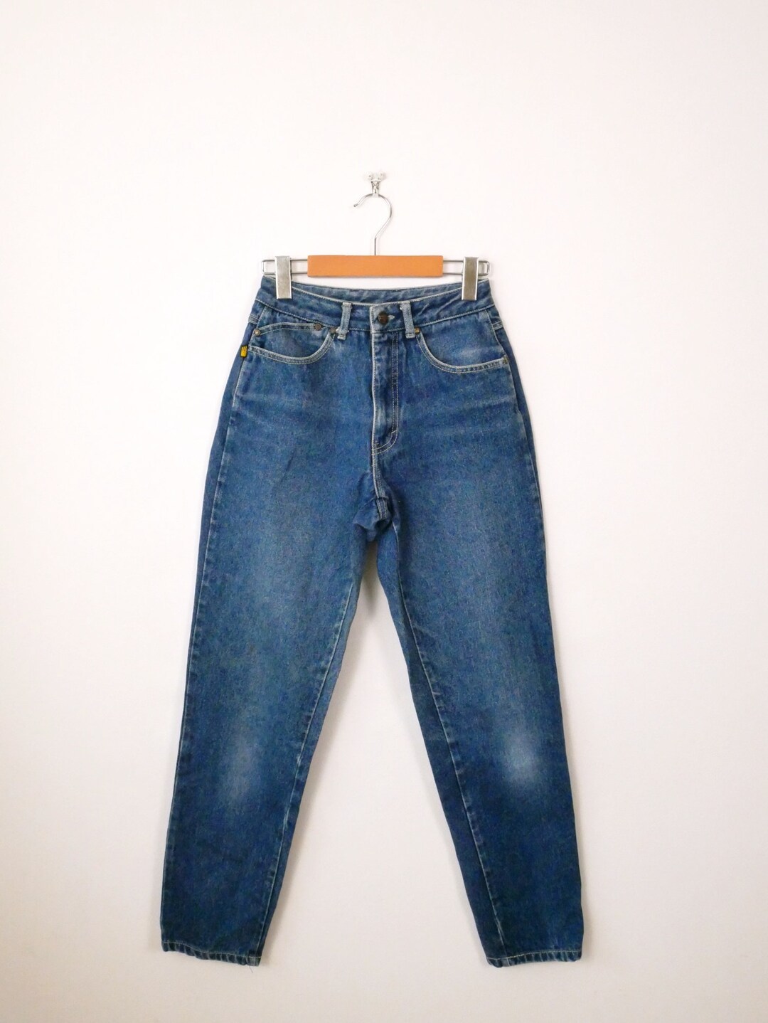 Vintage Sasson High Waist Tapered Jeans/moms Jeans From 80s/w22 - Etsy