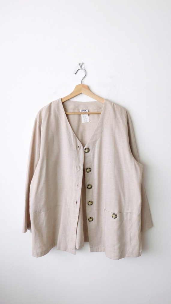 ecru women ivory linen - Gem