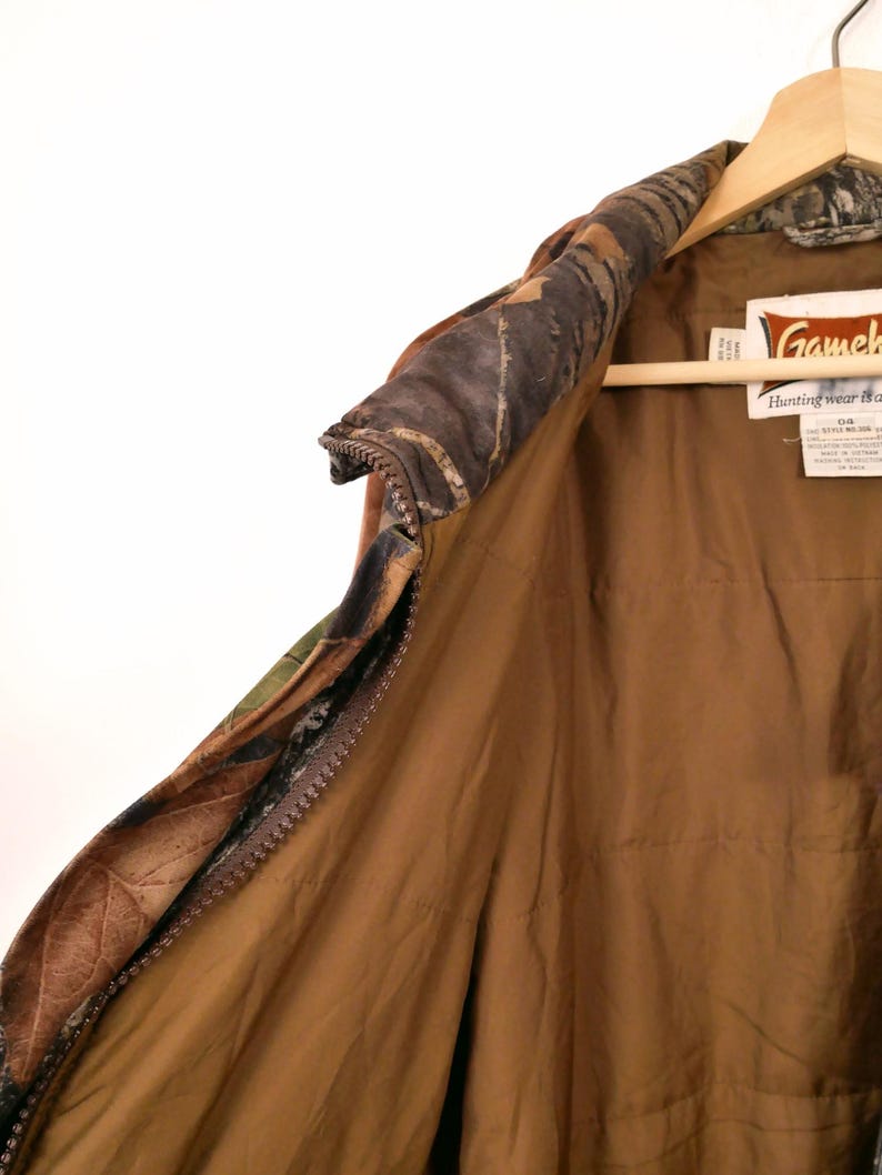 Vintage 90s Gamehide Men’s Camo Hunting Jacket - Etsy