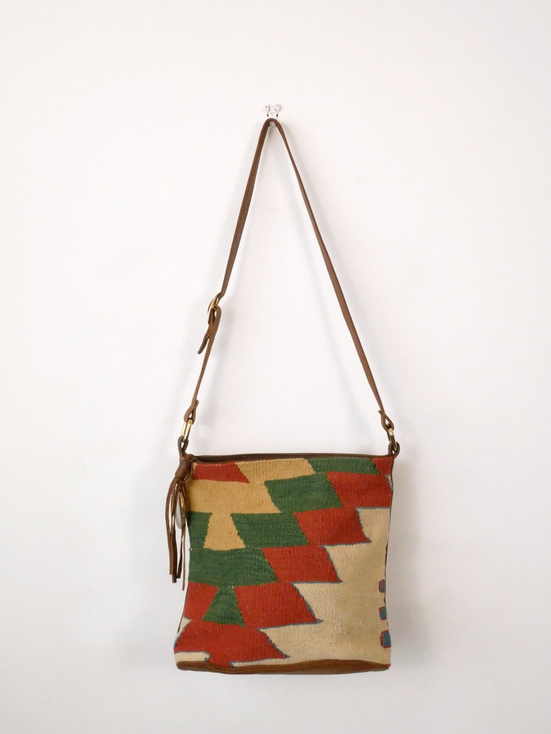Vintage Marco Avane Multicolor Southwestern Tapestry Shoulder Bag - Etsy
