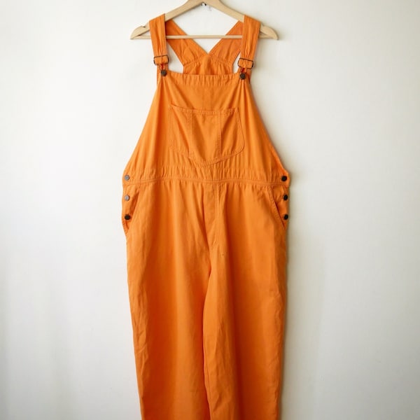 Orange Overalls - Etsy
