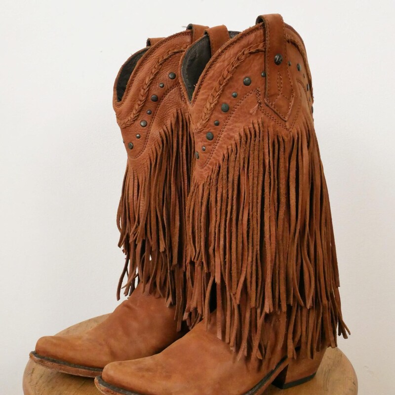 Fringe Boots - Etsy