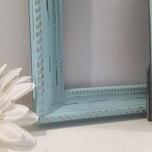 Shabby Chic Frames, Frame Collection, Frame Set, Aqua Blue Frames ...