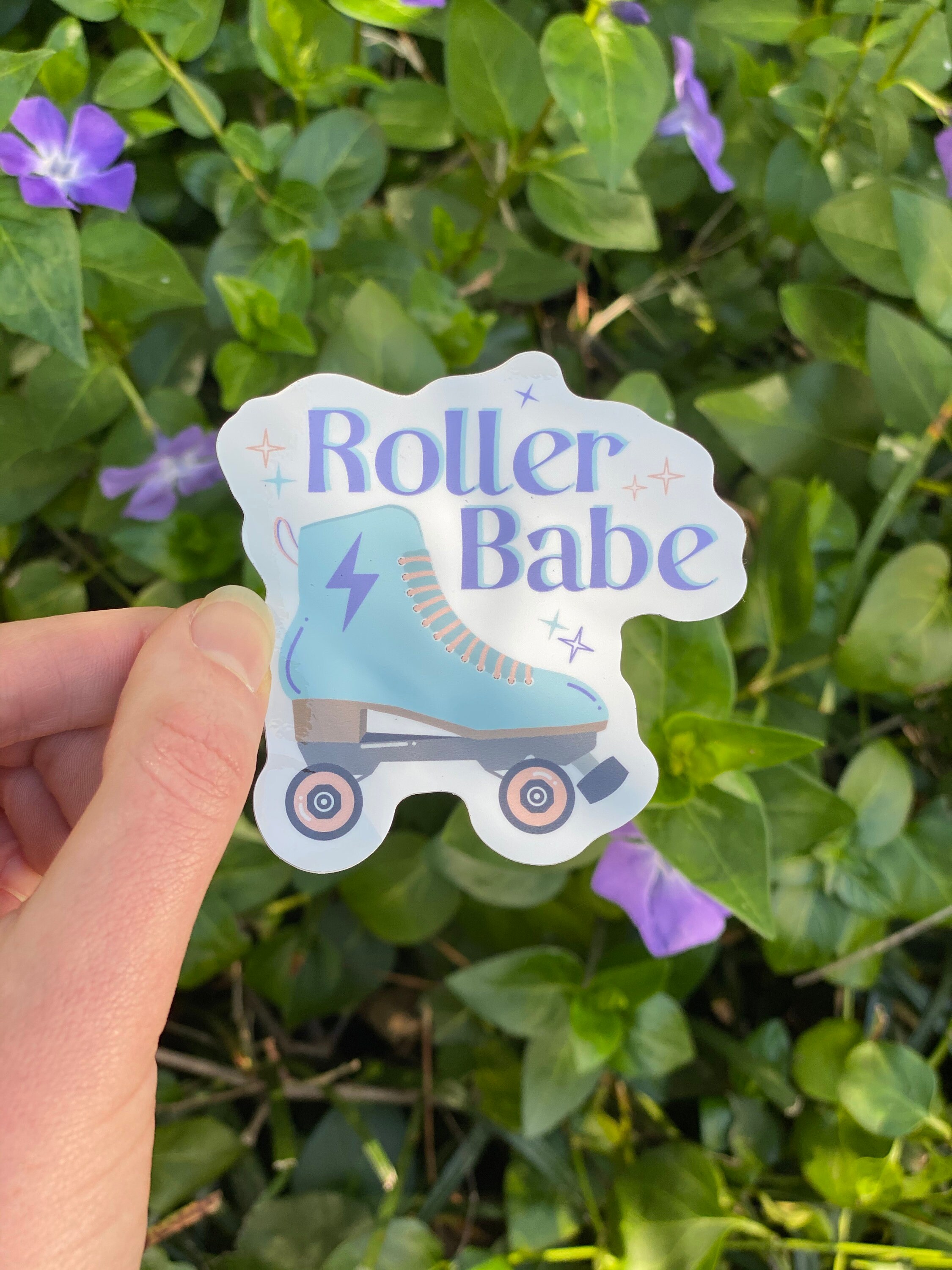 Roller Babe Sticker Vinyl Sticker Water Bottle Sticker Helmet Sticker ...