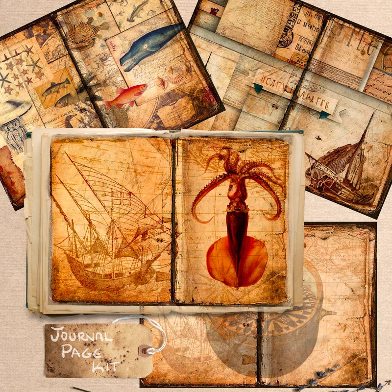 Pirate Journal - Etsy