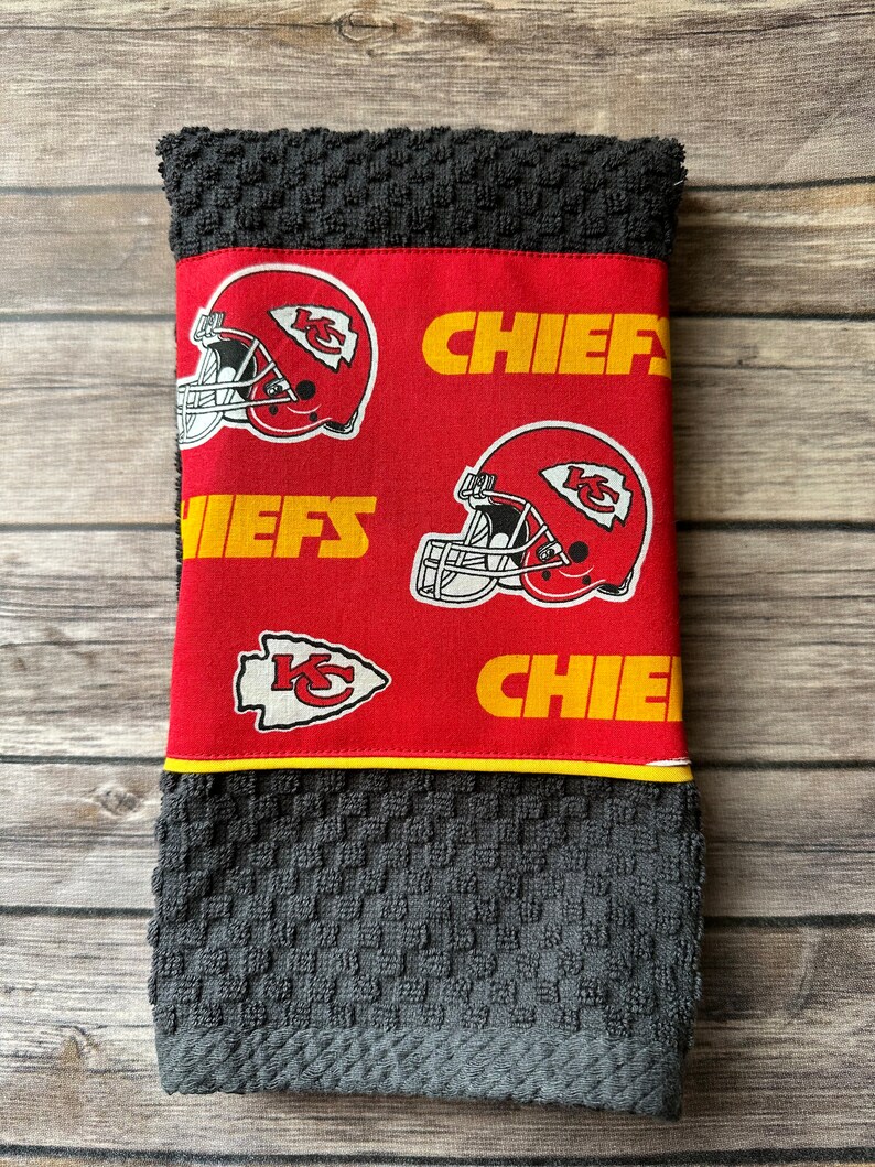 Kansas City Chiefs Bar or Kitchen Towels - Etsy