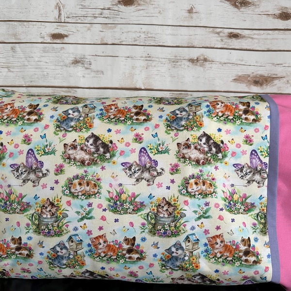 Cat Pillowcase - Etsy