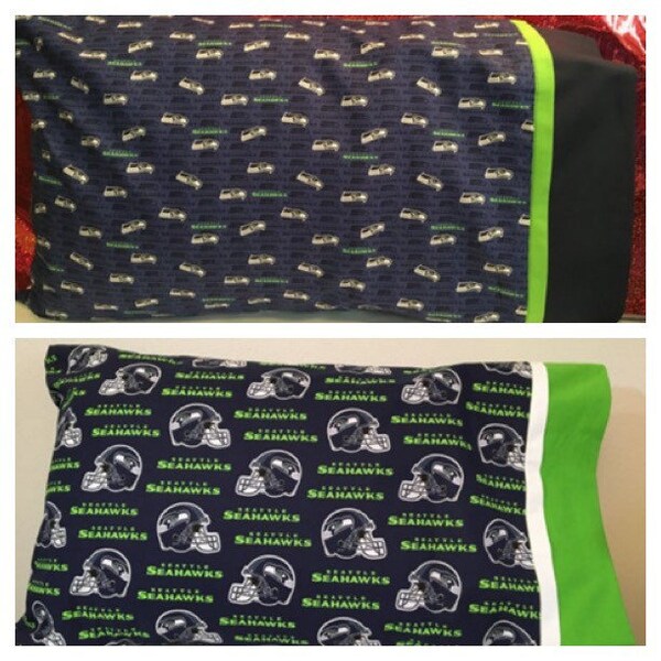 Seahawks Pillowcase - Etsy